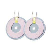 China Pcb Wireless Charging Induction Coil A11 Single Layer Winding Copper Lize Wire Ferrite for sale