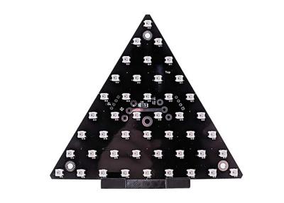 China Splicable Mountable Triangle LED PCB Assembly With WS2812B High Current Capable for sale