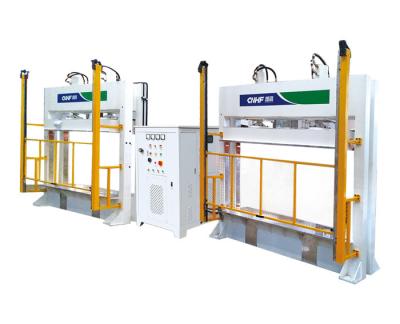 China One-drive-two HF(RF) Hot Press Machine For Wood Bengding & Forming(One-direction) for sale