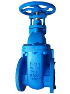 China (BS) Cast Iron Gate Valve Flanged Ends for sale