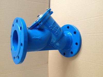 China 805-F DIN DUCTILE IRON Y STRAINER FLANGED ENDS for sale