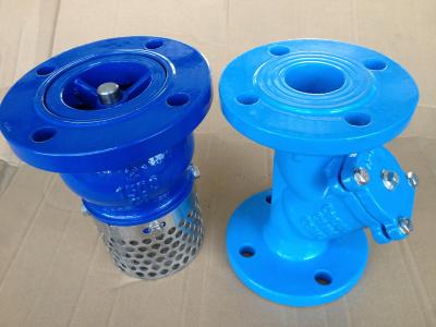China 805-F DIN DUCTILE IRON Y STRAINER FLANGED ENDS for sale