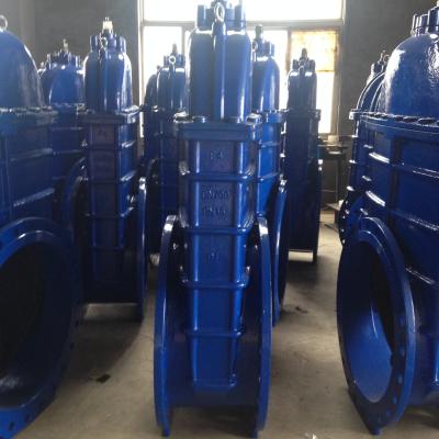 China (DIN) Ductile Iron Resilient Gate Valve NRS-F4 for sale