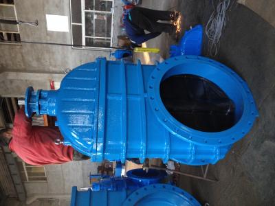 China (BS) Cast Iron Resilient Gate Valve nor-rising stem Flanged Ends for sale