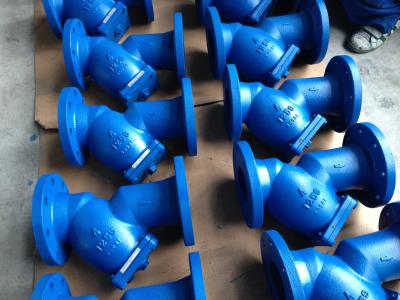 China DIN Y strainer Flanged ends for sale