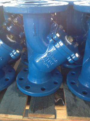China DIN Y strainer Flanged ends for sale