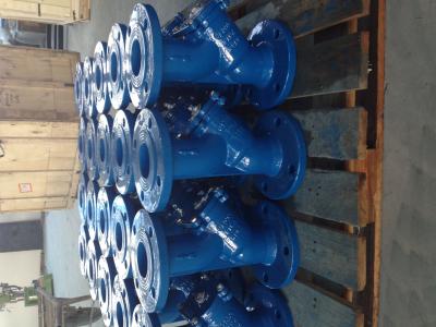 China DIN Y strainer Flanged ends for sale