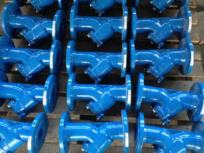 China DIN Y strainer Flanged ends for sale