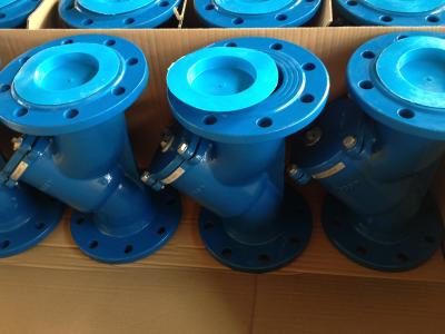China DIN Y strainer Flanged ends for sale