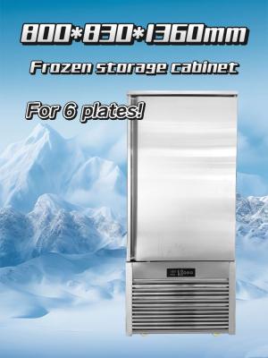 China DWSDG-6 Air-cooled Blast Chiller Freezer 40*60cm Six Baking Tray Size 800*830*1360MM for sale