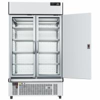 China Commercial Upright Freezer 20 cu ft Stainless Steel Direct Air Cooling Reversible Door for sale
