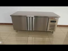 Air-cooled fresh-keeping workbench