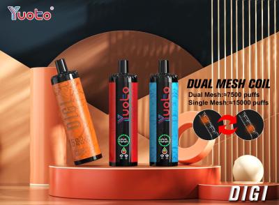 China Adjustable Airflow YUOTO Disposable Vape pen with 23 Flavors for sale