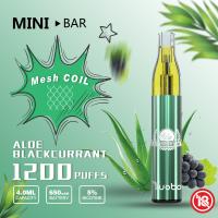 中国 快適な送話口との使い捨て可能なオレンジ1200のPuff Bar 販売のため