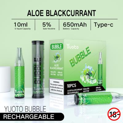 China 650mah Battery Yuoto Bubble metal material CE / ROSH / MSDS certificated for sale