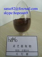 China Herbal medicine natural ganoderma lucidum extract,reishi mushroom extract for sale