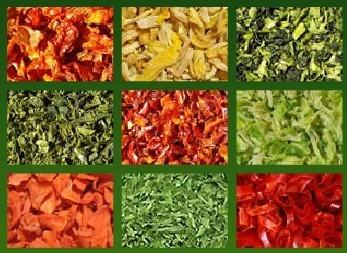 China Dehydrated vegetables Garlic,Paprika,Carrot,Cucumber,Onion for sale