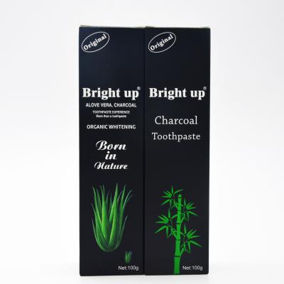 China OEM Coconut Activated Charcoal Teeth Whitening Toothpaste Private Label for sale
