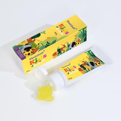 中国 DENTIFRESH 60g オレンジ味歯磨き粉 オレンジ味歯磨き粉 子供用ミニ容量歯磨き粉 販売のため