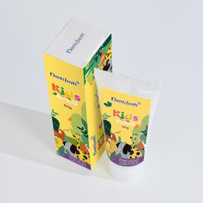 中国 DENTIFRESH 60g オレンジ味歯磨き粉 オレンジ味歯磨き粉 子供用ミニ容量歯磨き粉 販売のため
