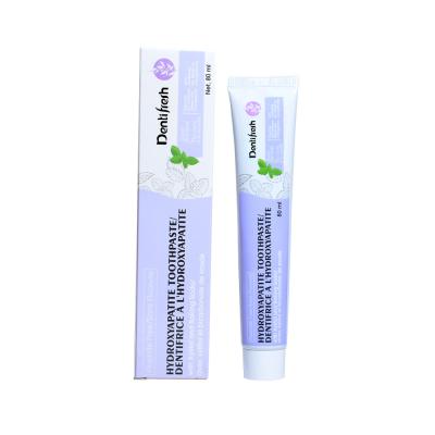 China Dentifresh Fluoride - Free Toothpaste, 80ml - Hydroxyapatite Formula with Xylitol and Baking Soda for Oral Health for sale
