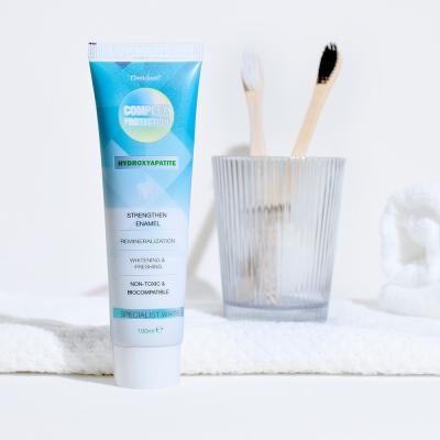 Cina DENTIFRESH 100 g di dentifricio a base di idrossiapatite, dentifricio a sapore di menta, dentifricio per adulti, dentifricio con logo personalizzato in vendita