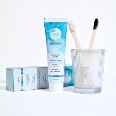 Cina DENTIFRESH 100 g di dentifricio a base di idrossiapatite, dentifricio a sapore di menta, dentifricio per adulti, dentifricio con logo personalizzato in vendita