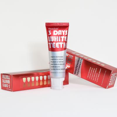 China 3 Days Advanced Teeth Whitening Toothpaste Sodium Phytate Ingredients for a Brighter Smile for sale