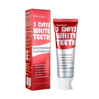 China 3 Days Advanced Teeth Whitening Toothpaste Sodium Phytate Ingredients for a Brighter Smile for sale