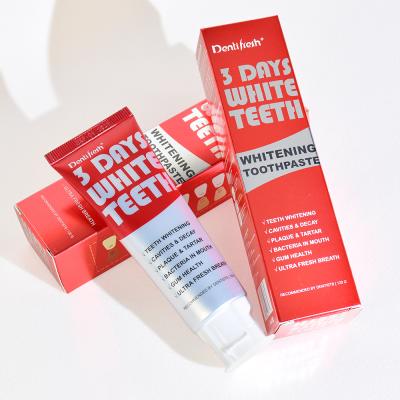 China 3 Days Advanced Teeth Whitening Toothpaste Sodium Phytate Ingredients for a Brighter Smile for sale