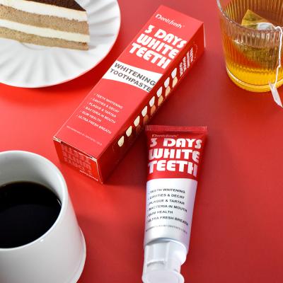 China 3 Days Advanced Teeth Whitening Toothpaste Sodium Phytate Ingredients for a Brighter Smile for sale