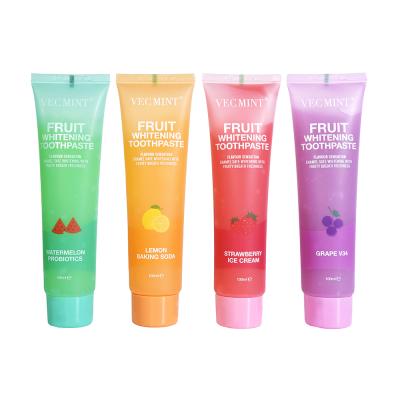 China All Ages Fruit Flavor Toothpaste for Protection Teeth *Gum Disaes Oral Care Whitening for sale