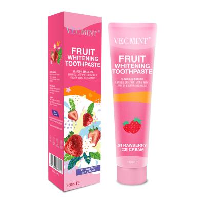 China Oral Care Fruit Flavor Toothpaste for Adults Age Group Adult Whitening Paste Paste for sale