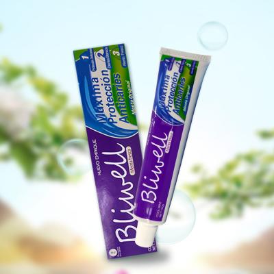 Cina Doppi denti freddi della menta 300g che imbiancano l'anti OEM della cavità dei dentifrici in pasta in vendita