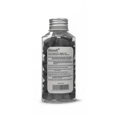 China Schwarze Bambuszahnpasta-Tablets des holzkohlen-strengen Vegetariers entfernen die tragbaren Flecke zu verkaufen