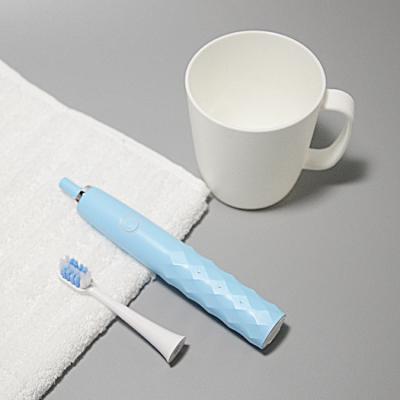 China 4 Brush Heads Lightweight Electric Rechargeable Sonic Toothbrush With Smart Timer for sale
