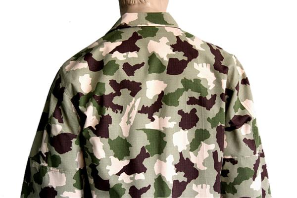 Quality Rip Resistant BDU Military Uniform Breathable For Nigeria Army Outdoor for sale