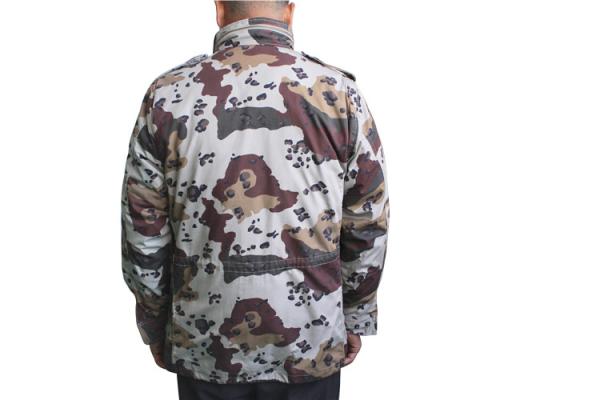 Quality Camouflage Polyester / Cotton M65 Military Jacket Customizable For Saudi Army for sale