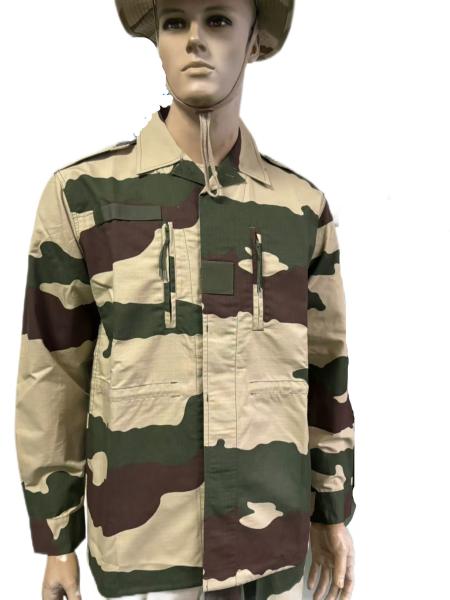 Quality Ripstop French Military Tactical Uniform F1 Style with TC 65/35 Fabric Material for sale