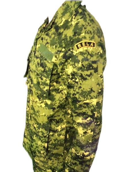 Quality 65 Polyester 35 Cotton / Twill Fabric ACU Military Uniform Set For Malaysia Army for sale