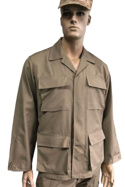 Quality Khaki Military BDU Uniform Set For Combat And Outdoor, Combat, Hunting for sale