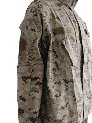 Cina Tactical Desert ACU Pro Set 4 tasche Camicia da combattimento con 6 carico Pantaloni a gambe rette Pantaloni tattici impermeabili Indossare resistenza Escursioni in mare aperto Abbigliamento tattico in vendita