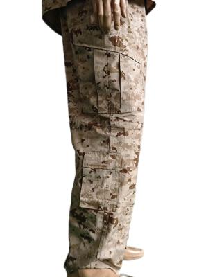 Cina Tactical Desert ACU Pro Set 4 tasche Camicia da combattimento con 6 carico Pantaloni a gambe rette Pantaloni tattici impermeabili Indossare resistenza Escursioni in mare aperto Abbigliamento tattico in vendita