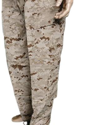 Cina Tactical Desert ACU Pro Set 4 tasche Camicia da combattimento con 6 carico Pantaloni a gambe rette Pantaloni tattici impermeabili Indossare resistenza Escursioni in mare aperto Abbigliamento tattico in vendita