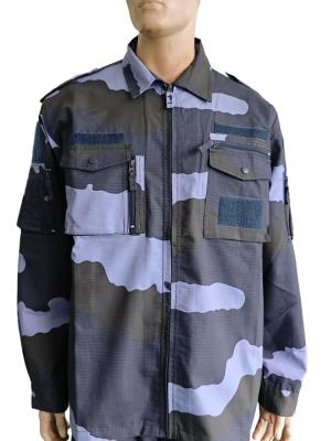 China Navy and Black Digital Camouflage Combat Uniform Set  Digital Camouflage Fabrics   Tear Resistant 225GSM Ripstop Camouflage Fabric Custom for sale