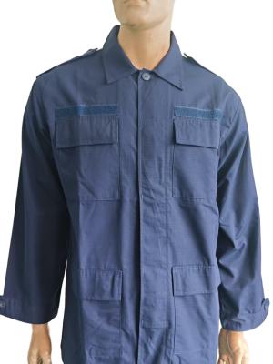 Cina Stile vintage BDU Navy Blue Uniforme militari Abbigliamento BDU Uniforme attrezzature di difesa personale in vendita