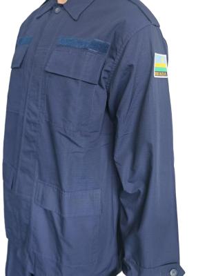 Cina Stile vintage BDU Navy Blue Uniforme militari Abbigliamento BDU Uniforme attrezzature di difesa personale in vendita