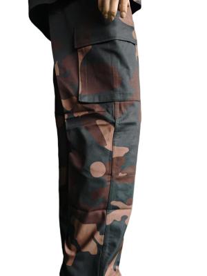 China Militaire BDU camouflage jas en broek Set 65 35 Poly katoen Tactische werkkleding voor mannen Rip Stop Digitaal camouflage pak Tactische jachtkleding Te koop