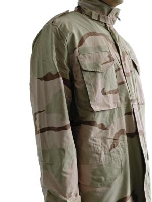 Cina Giacca da battaglia camuffata resistente con colletto in piedi Giacca tattica in cotone imbottita in vendita