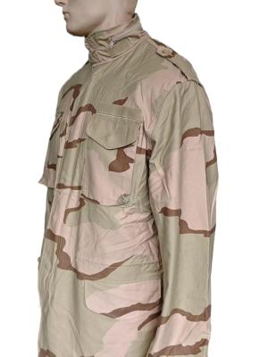 Cina Giacca da battaglia camuffata resistente con colletto in piedi Giacca tattica in cotone imbottita in vendita